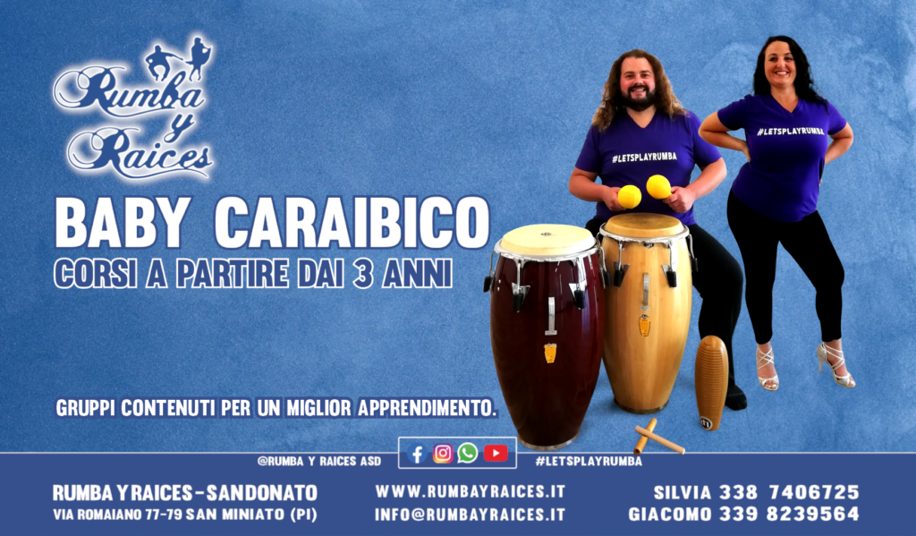 Corsi Baby e Teen Ager Caraibico 2023-24 | RumbayRaices